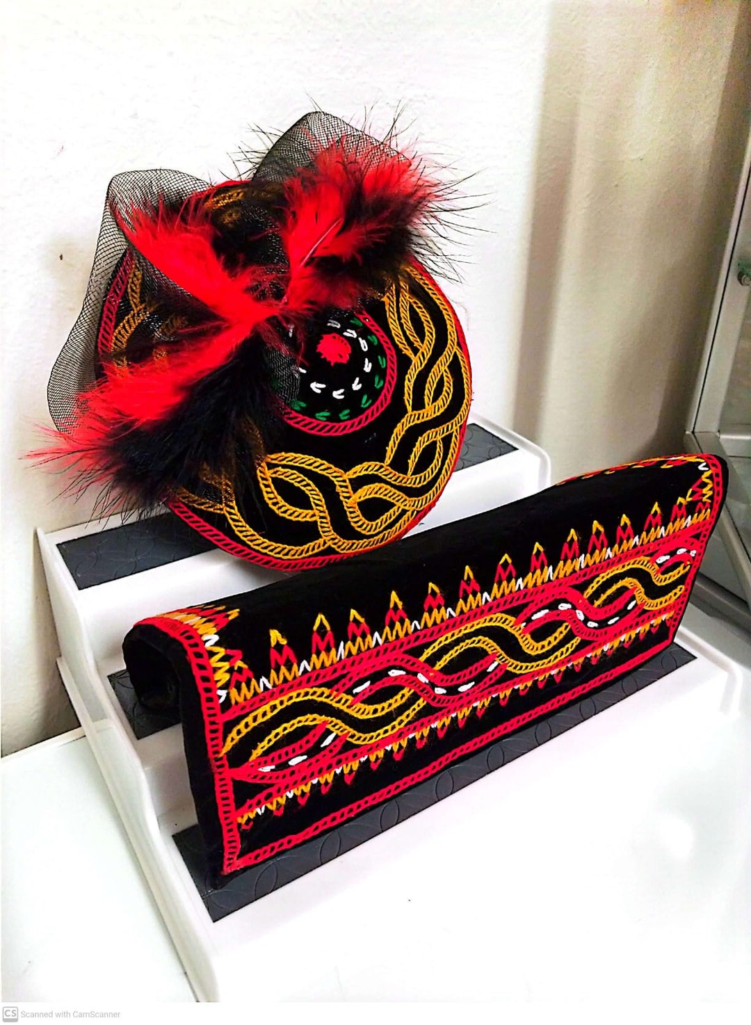 Togu Clutch and Fascinator Combo - Etsy