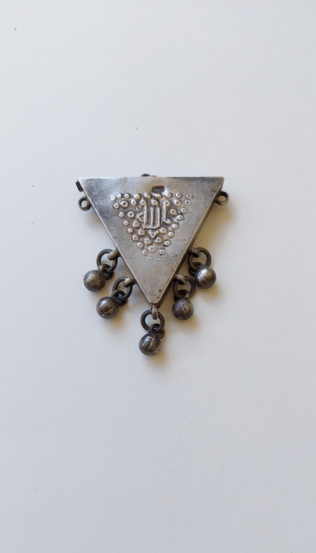 Vintage 1905 Silver Zar Amulet – Egyptian Talisman With Bells - Etsy