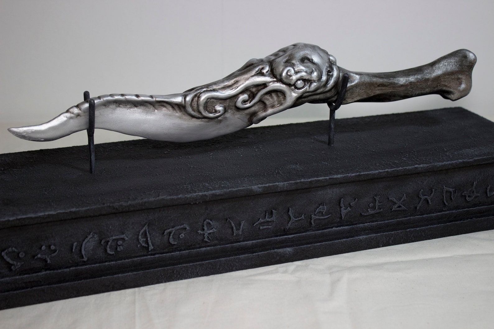 Cthulhu Dagger With Display Stand Old Silver 3 - Etsy