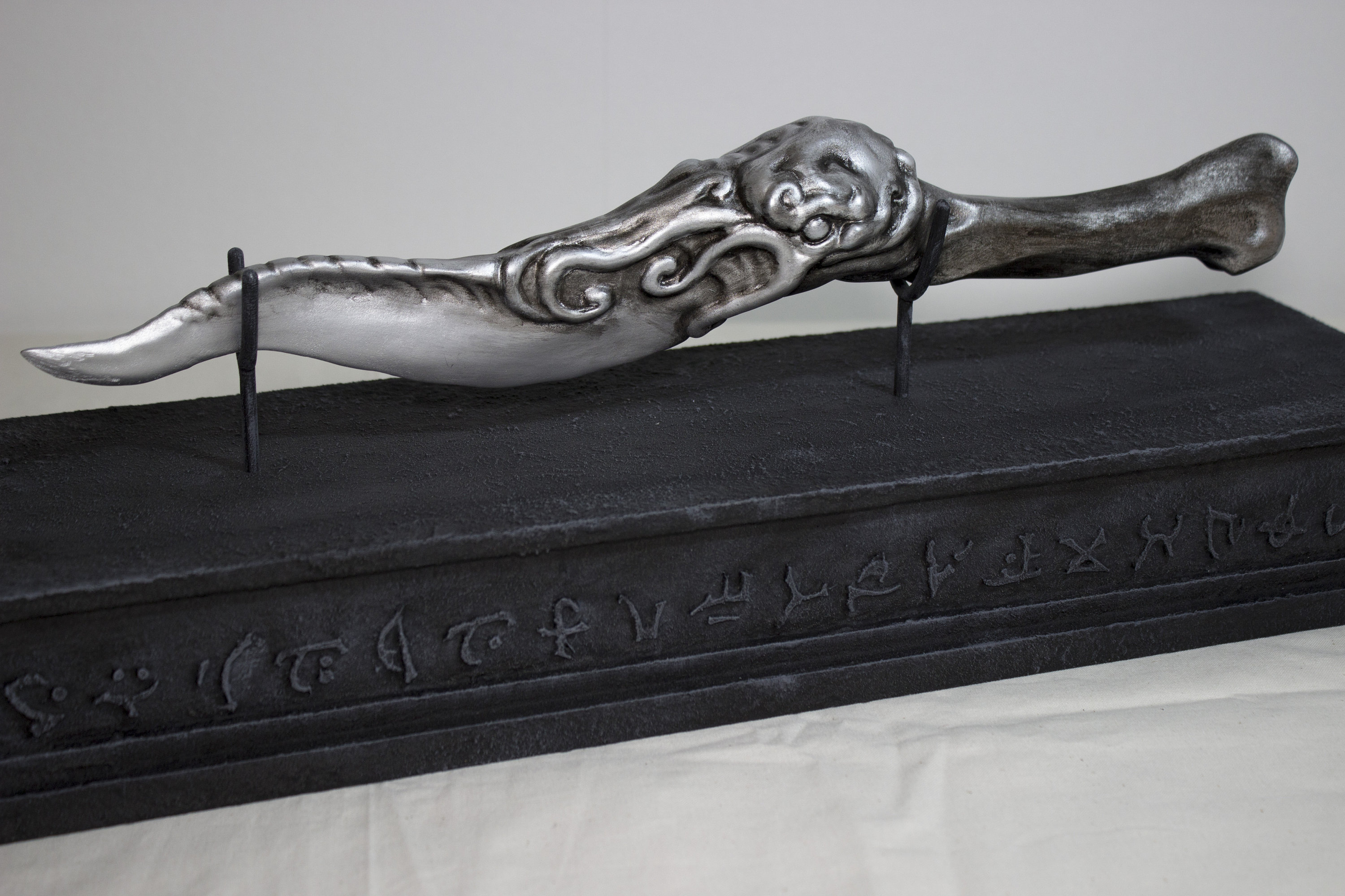 Cthulhu Dagger With Display Stand Old Silver 3 - Etsy