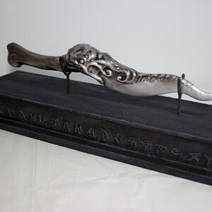 Cthulhu Dagger With Display Stand Old Silver 3 - Etsy