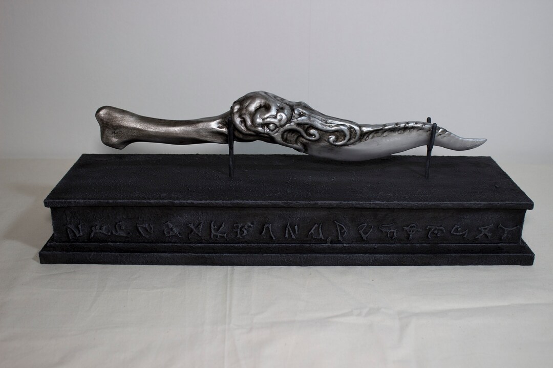 Cthulhu Dagger With Display Stand Old Silver 3 - Etsy