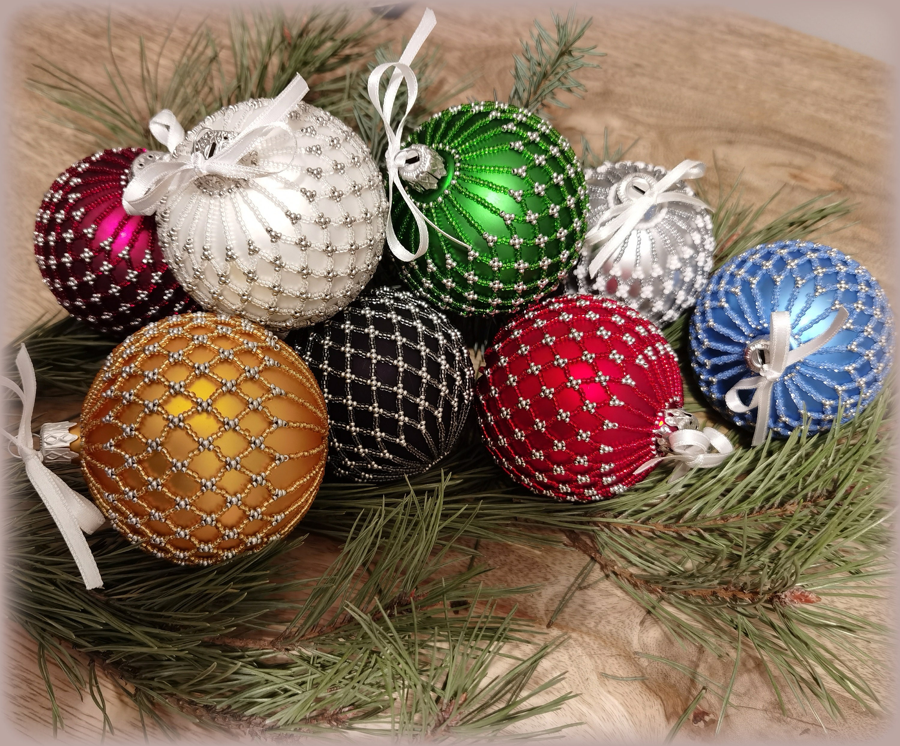 Perfect Xmas Tree Decorations Balls Gift Handmade Xmas Tree | Etsy