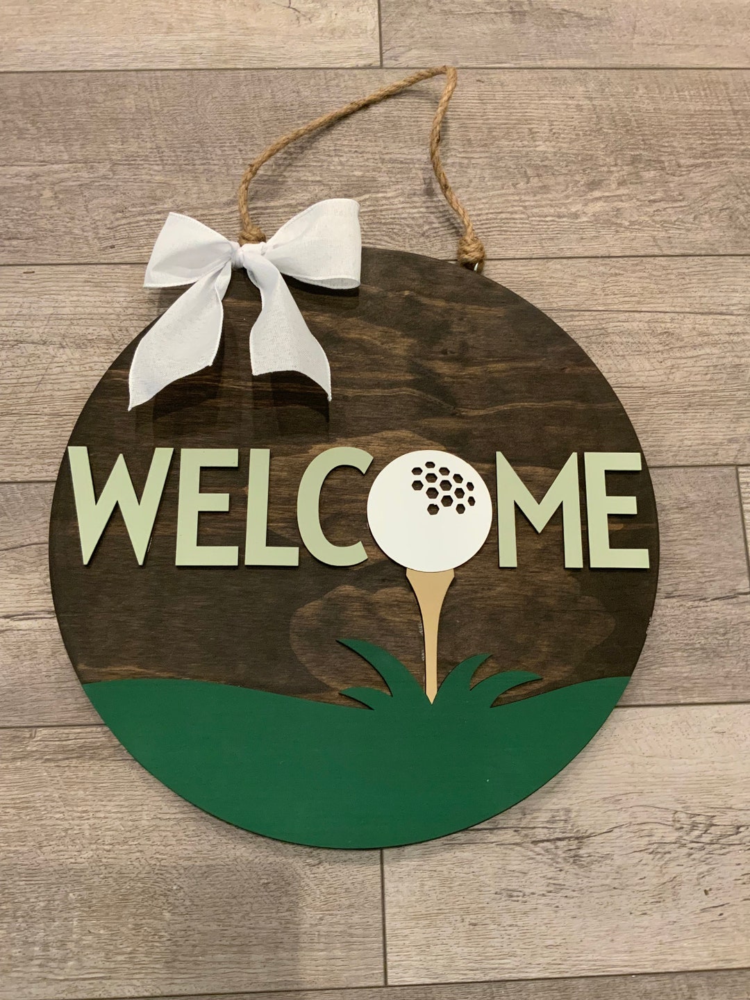 Welcome Golf - Etsy