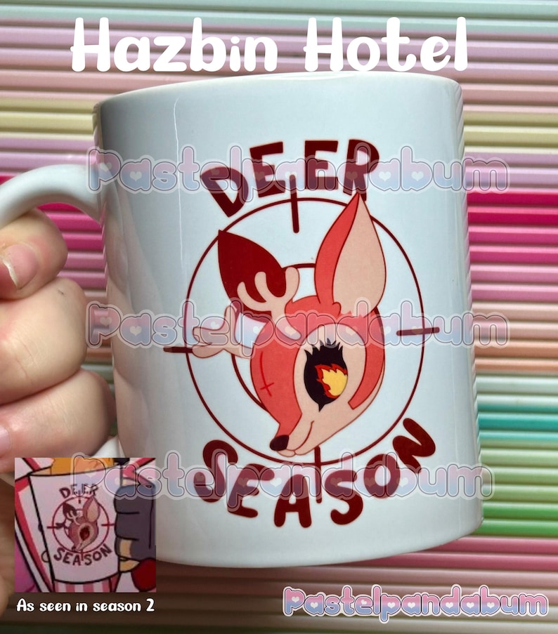 Hazbin Hotel - Lucifer Deer Season - 11oz Mug - Etsy