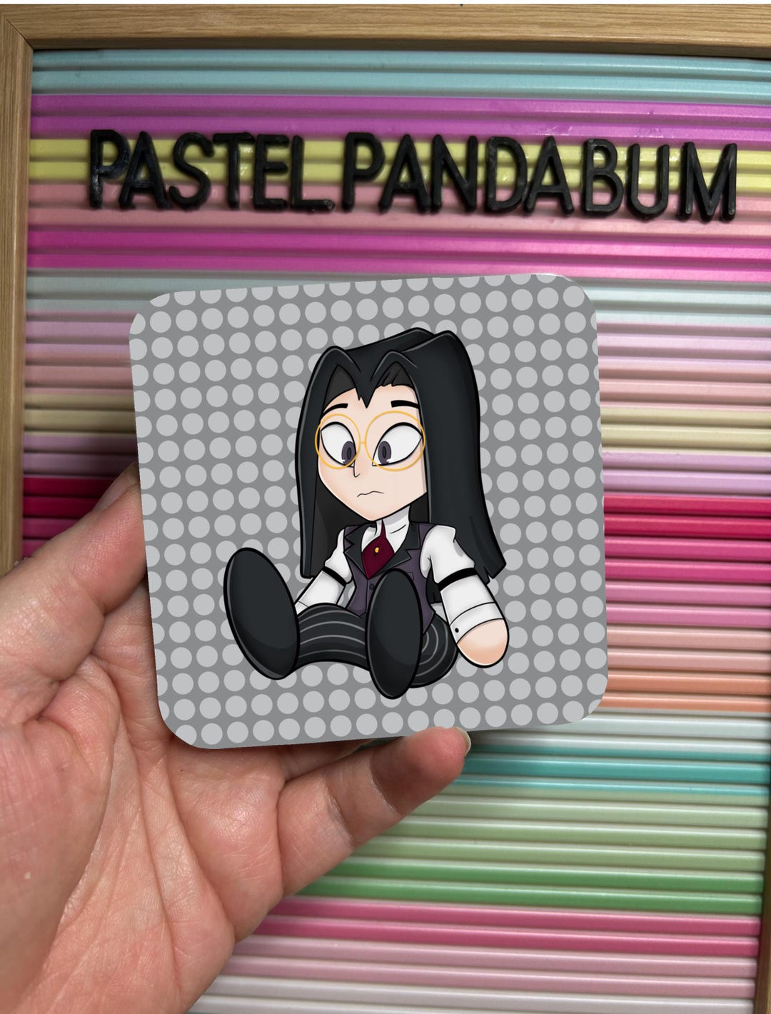 Hazbin Hotel - Human Sir Pentious Cork Coaster - Etsy