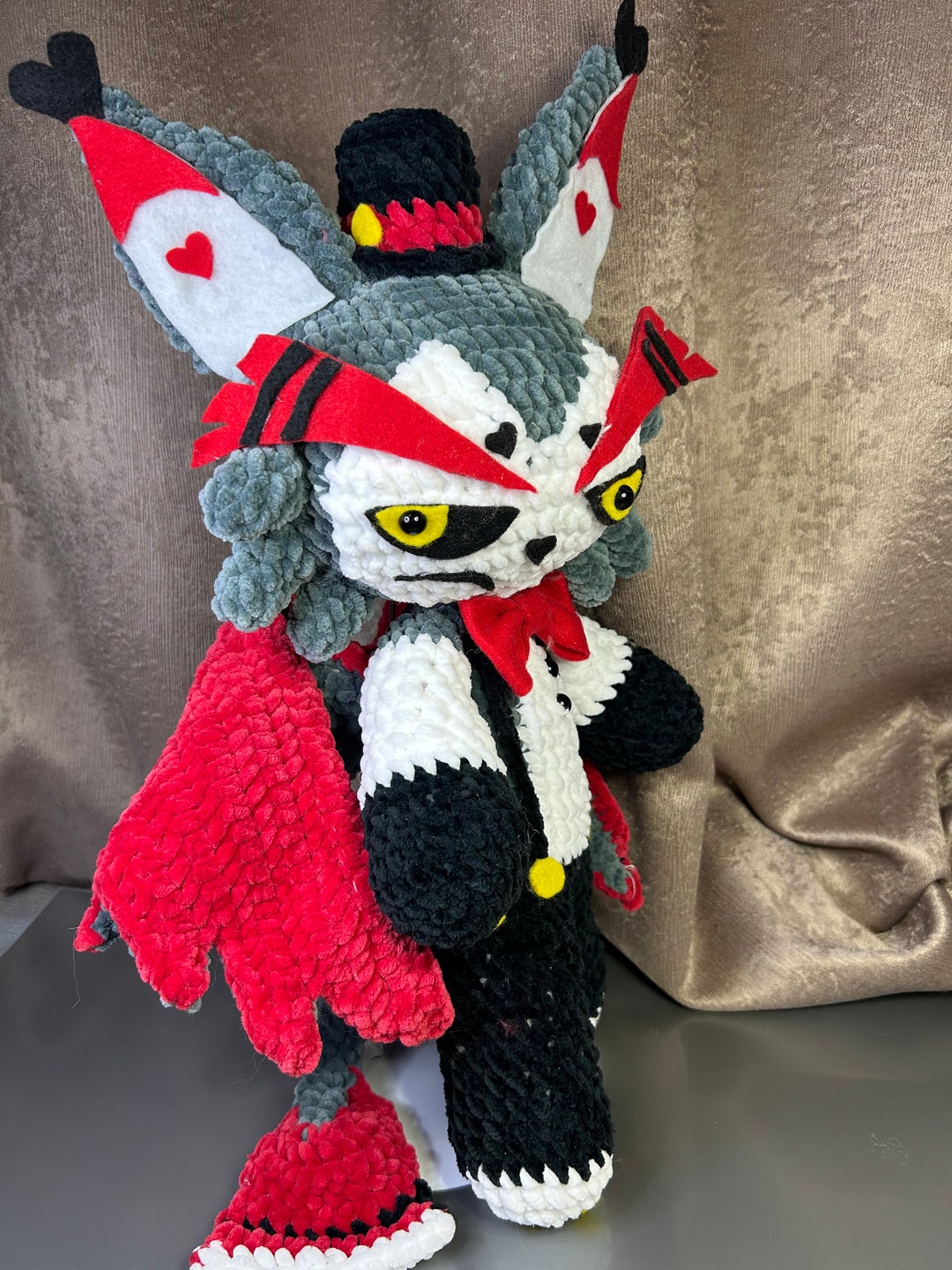 Hazbin Hotel Husk Crochet PATTERN PDF - Etsy