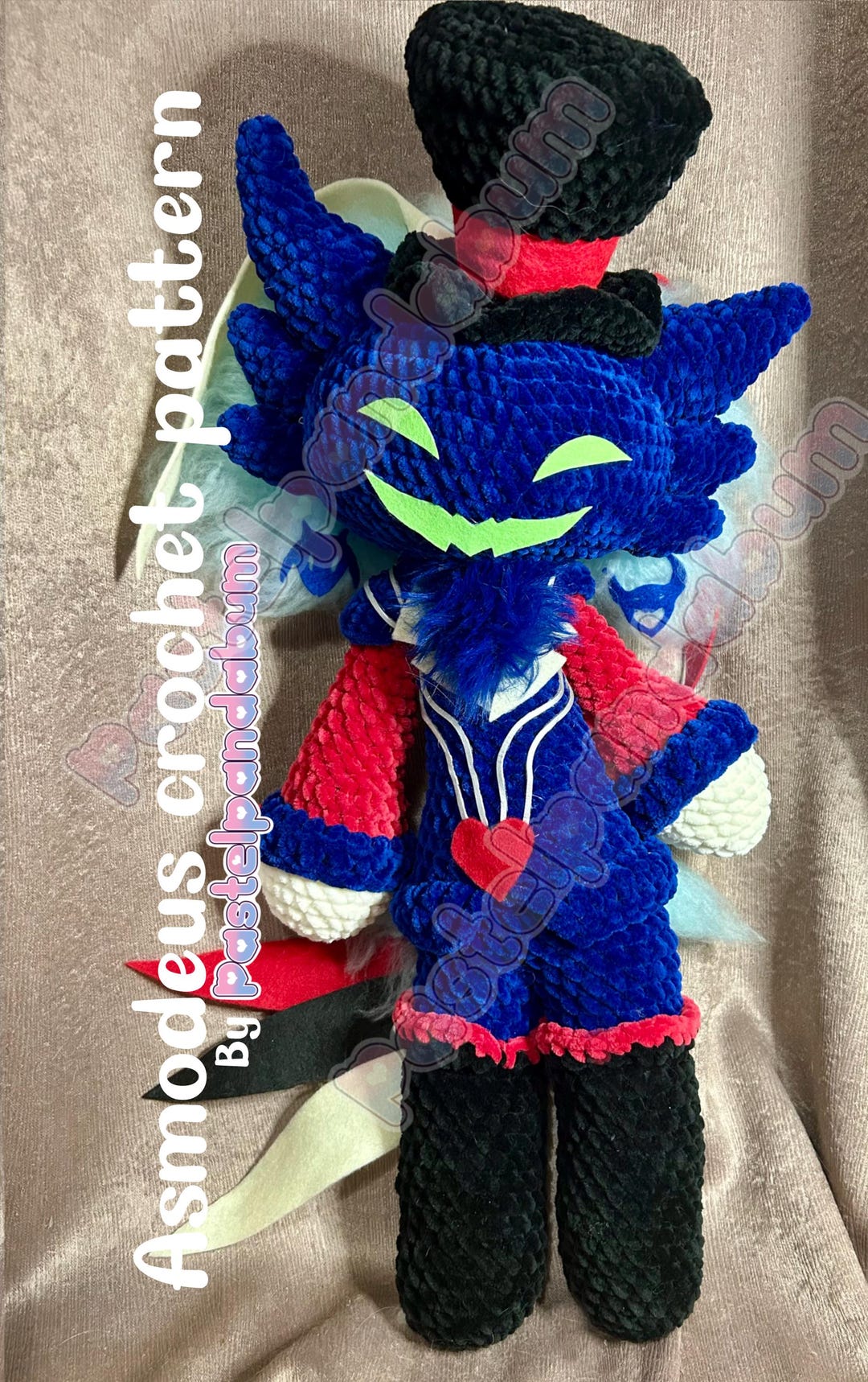 Helluva Boss Asmodeus Crochet PATTERN PDF - Etsy