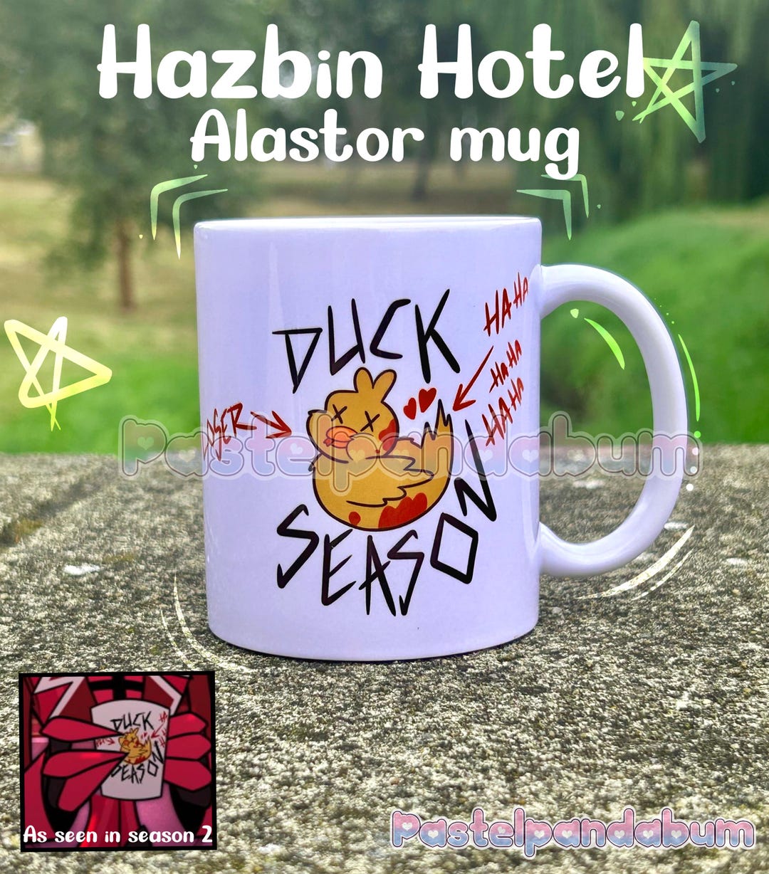 Hazbin Hotel - Alastor Duck Season - 11oz Mug - Etsy