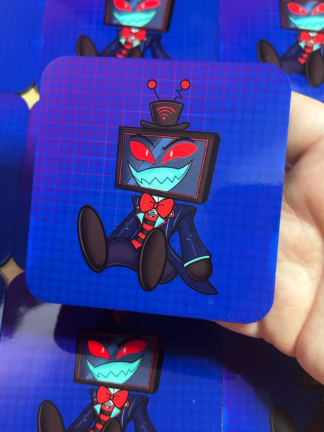 Hazbin Hotel - Chibi Vox Coaster - Etsy