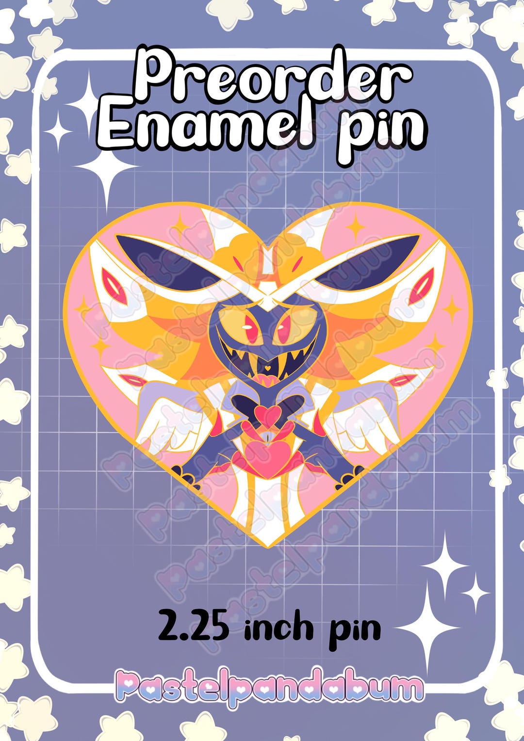 Hazbin Hotel - Angel Sir Pentious Enamel Pin Badge - Etsy UK