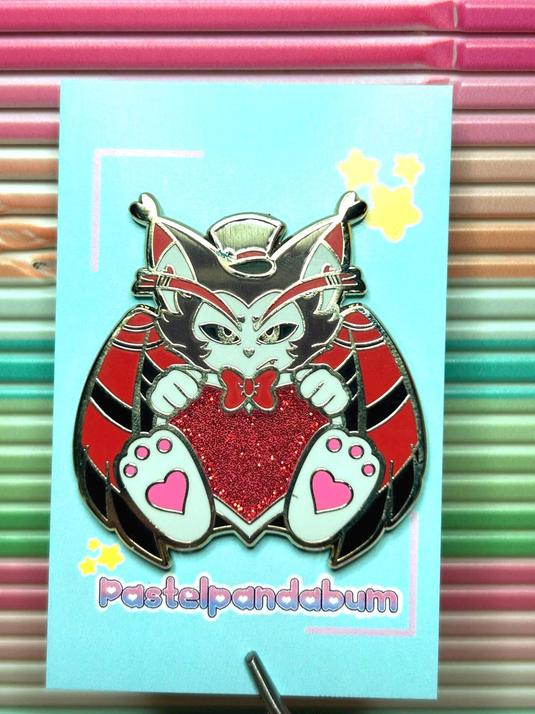 Hazbin Hotel - Husk Enamel Pin Badge - Etsy