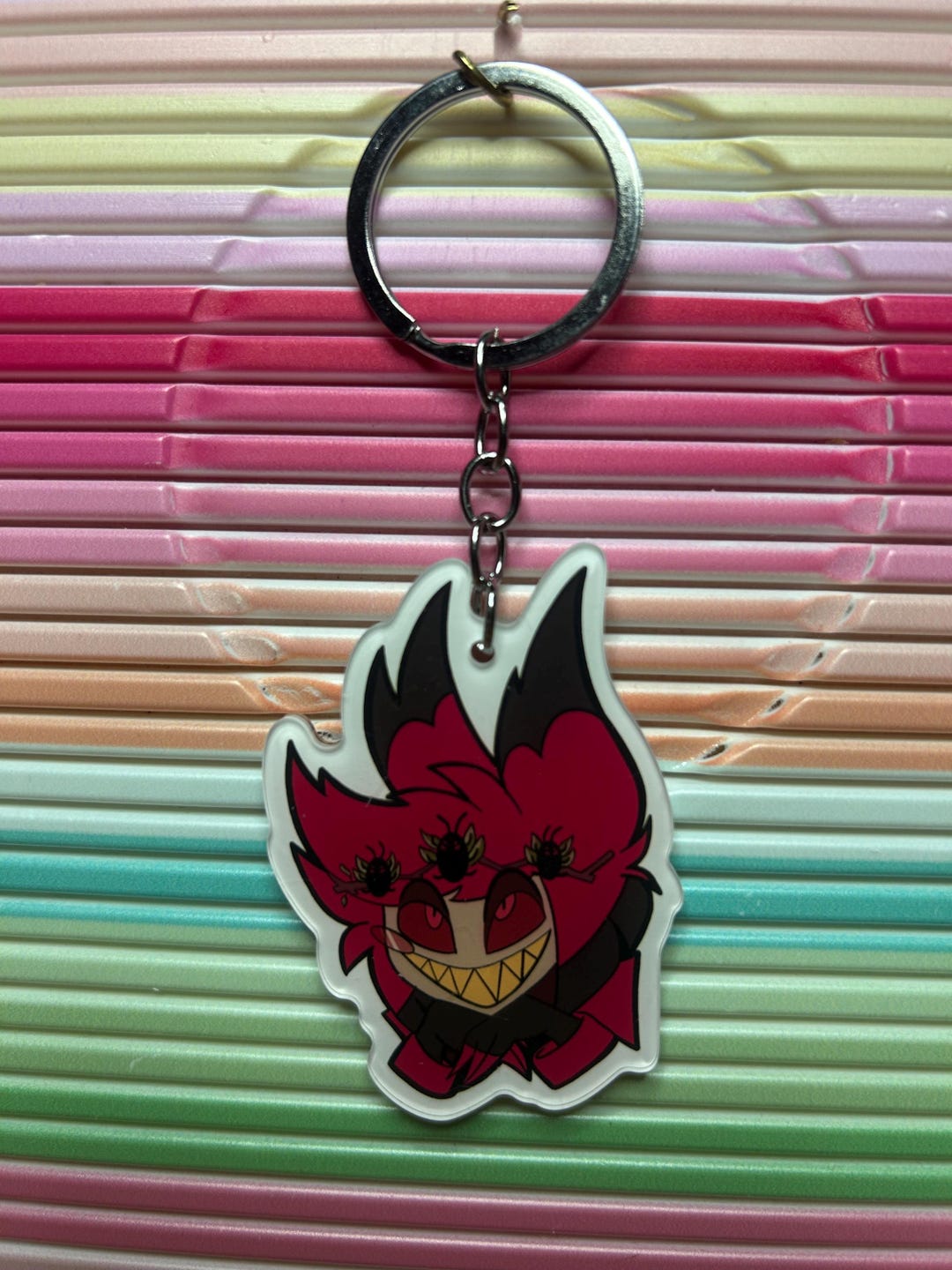 Hazbin Hotel Alastor King Roach Keychain - Etsy