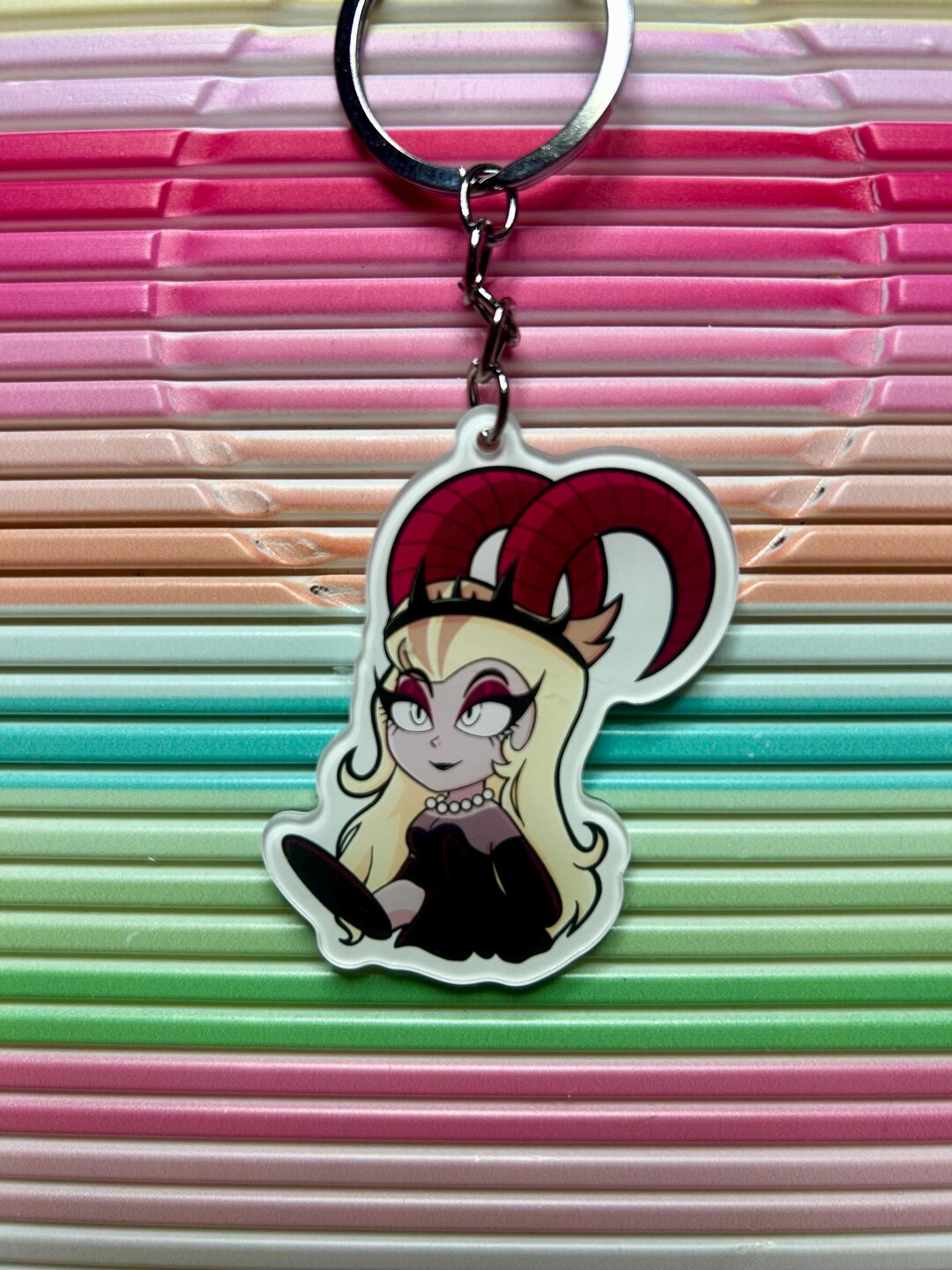 Hazbin Hotel - Lilith Morningstar Keychain - Etsy