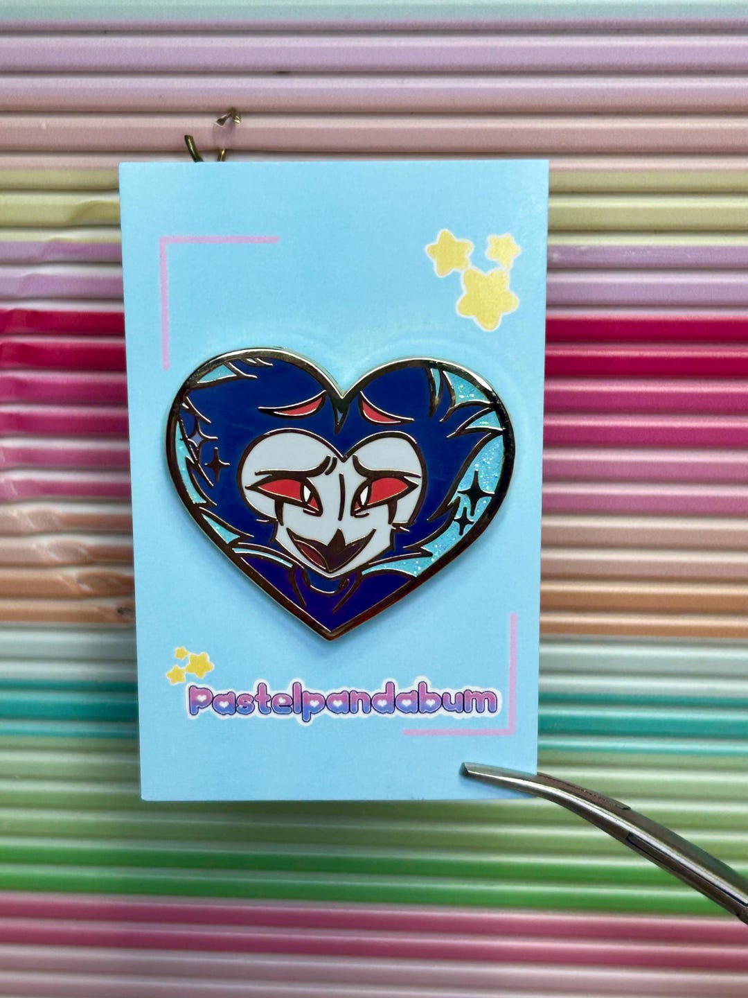 Helluva Boss - Sinsmas Stolas Enamel Pin Badge - Etsy UK