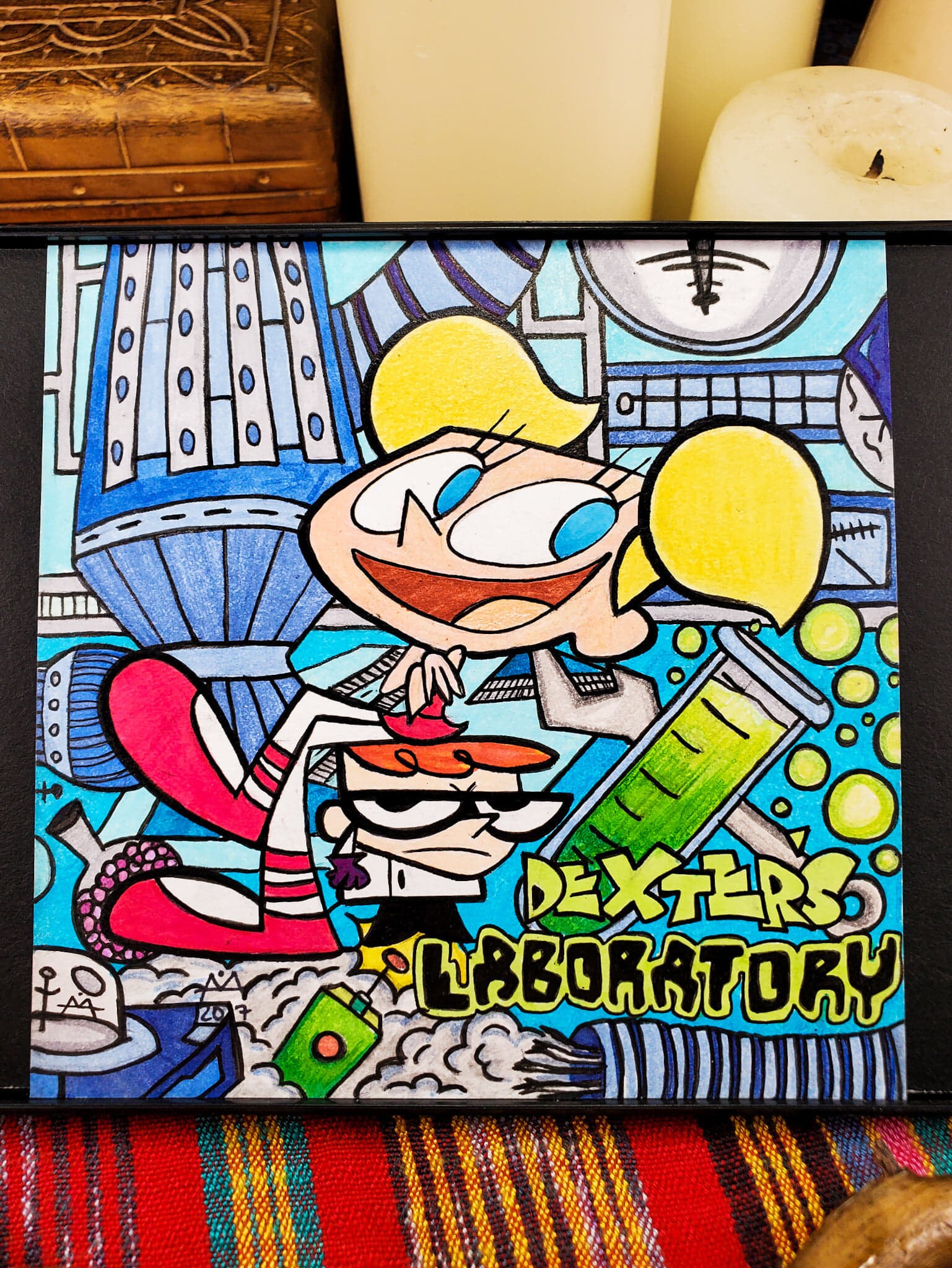 Dexter's Laboratory 6 x 8 Drawing | Etsy