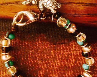 Turtle Love Happy Anniversary Drawing Card Comes with envelope