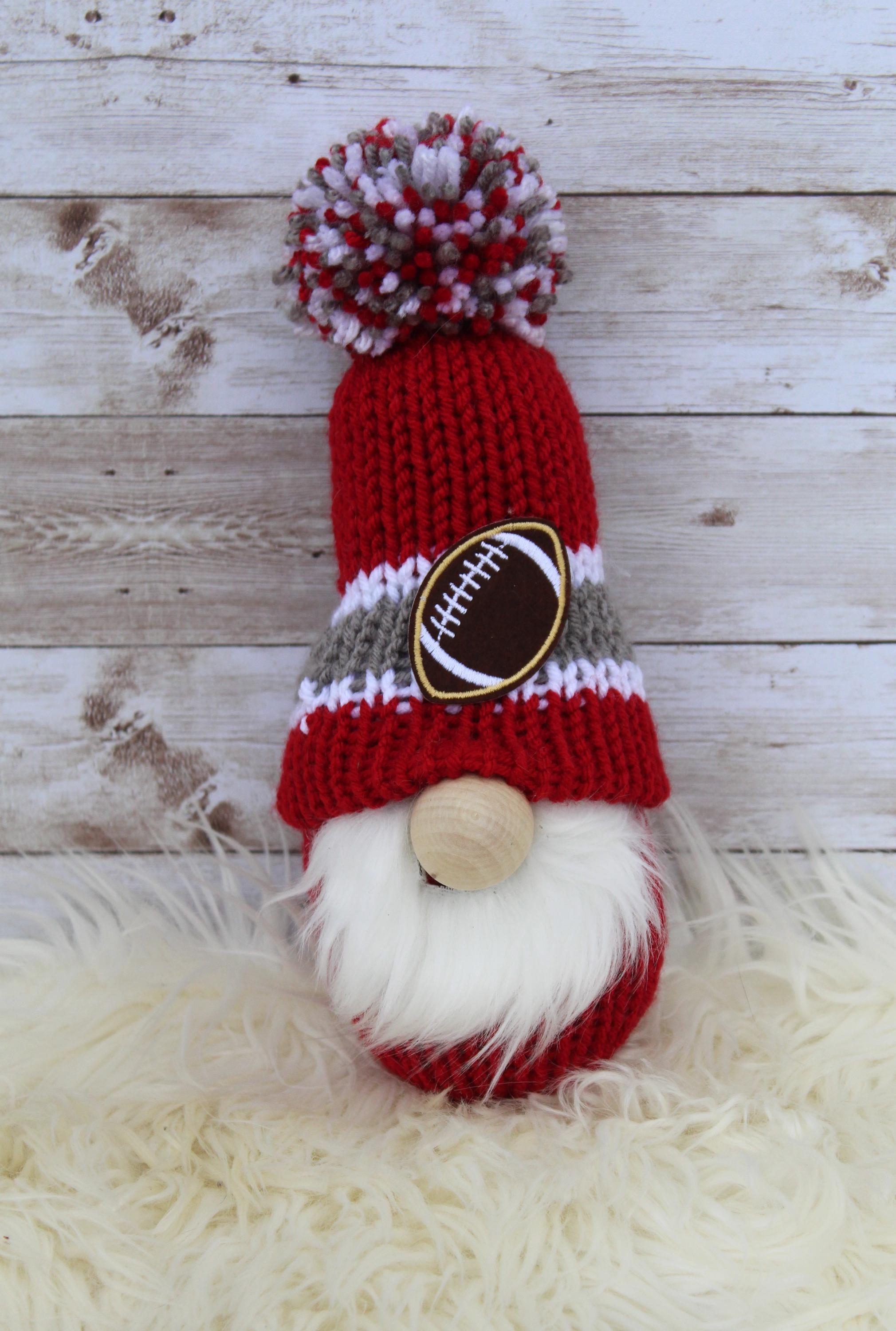 Knitted Football Team Gnomes - Etsy