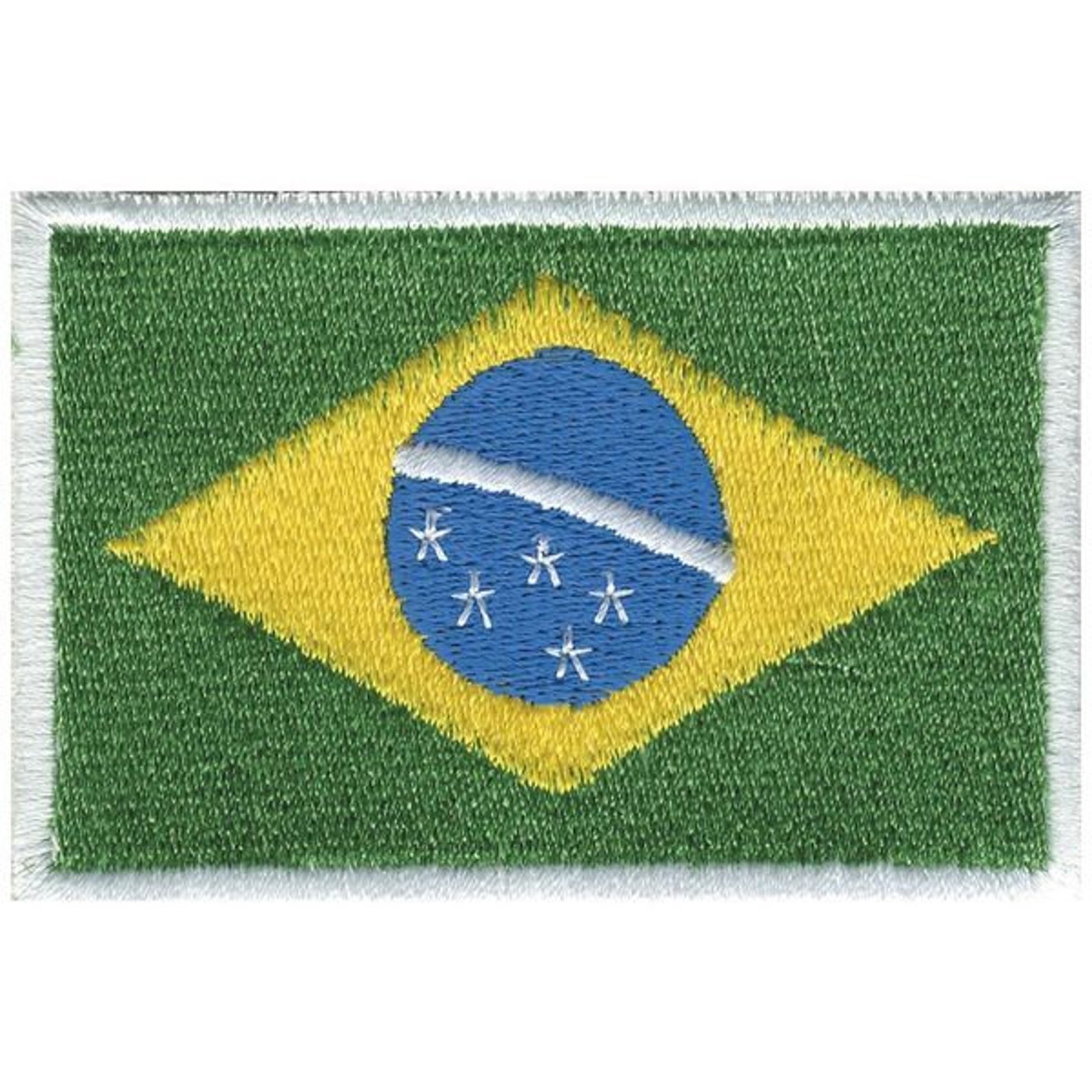 Patch BRAZIL Flag NEW 20452 8 X 5.5 Cm - Etsy UK
