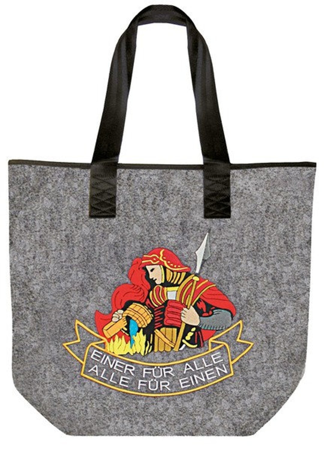 Felt Bag Shopper Stick Fire Brigade 26135 - Etsy