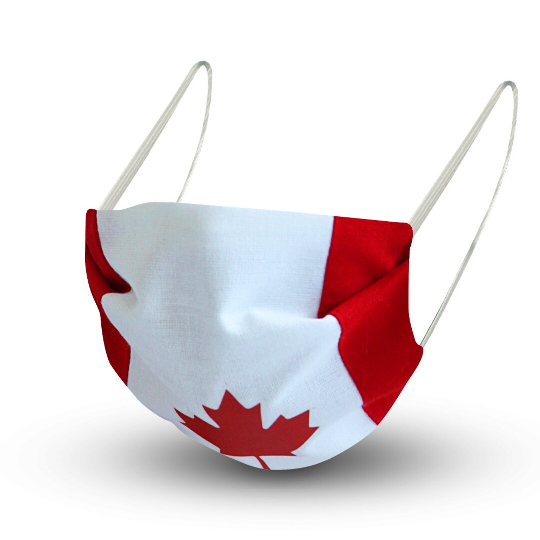 Cover Mask Mask Made of Cotton With Inner Fleece - Canada Maple Leaf ...