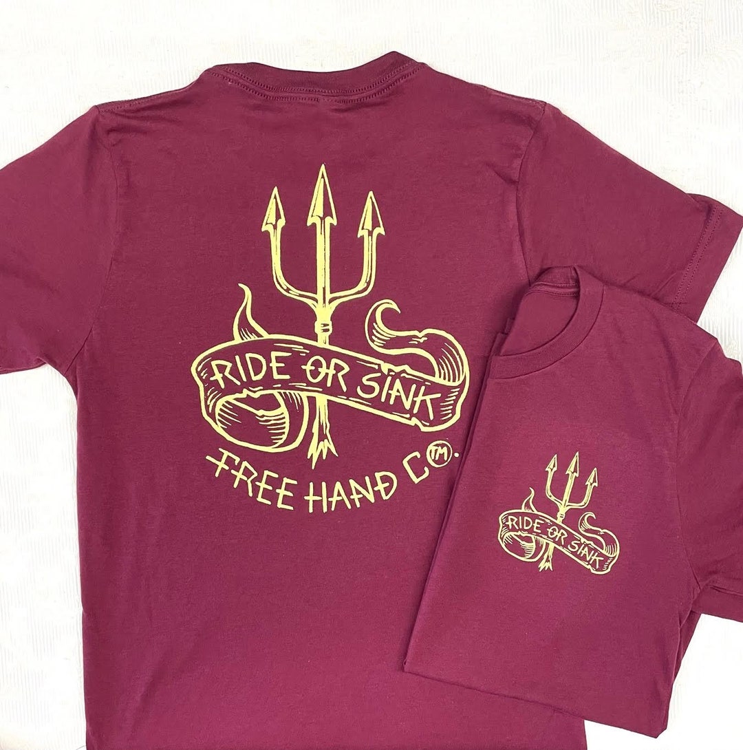 Trident Tee - Etsy