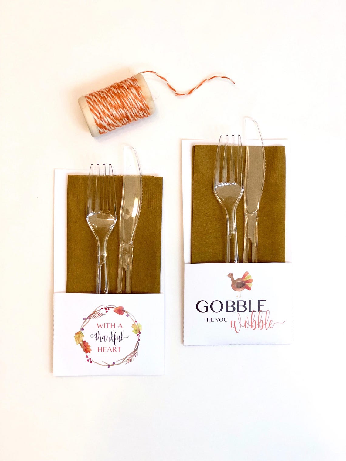 Thanksgiving Party Pack, Thanksgiving Decoration Set, Digital Tags ...