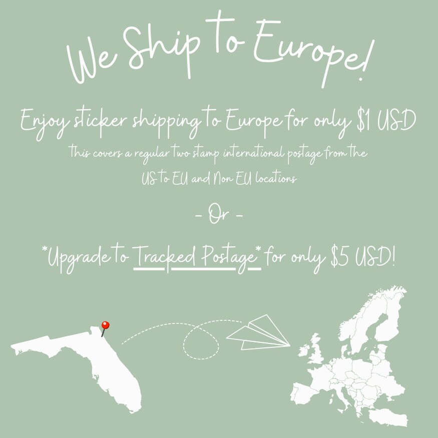 Where I've Been Europe Map Sticker Color in Sticker Euro Map Travel Map ...