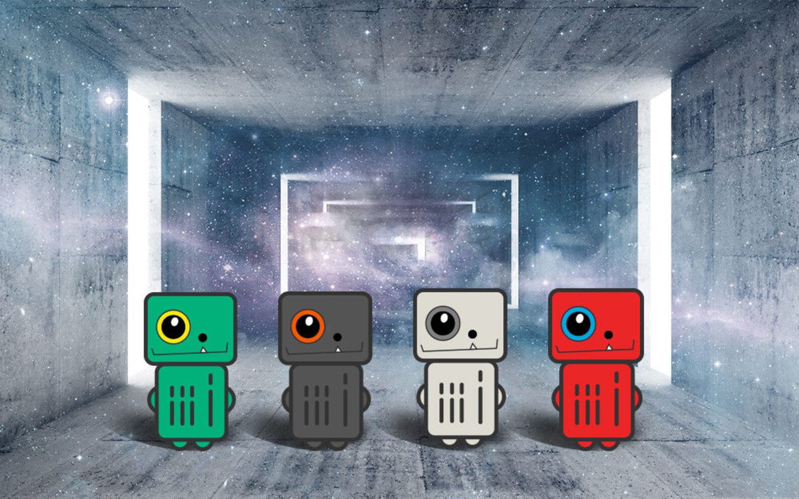 Robot Ring, Robot Jewelry, Adjustable Ring, Green Ring, Enamel Ring ...