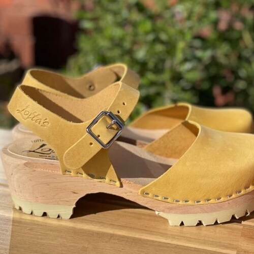 Swedish Clogs Sweden Classic Green Oiled Nubuck Leather by - Etsy
