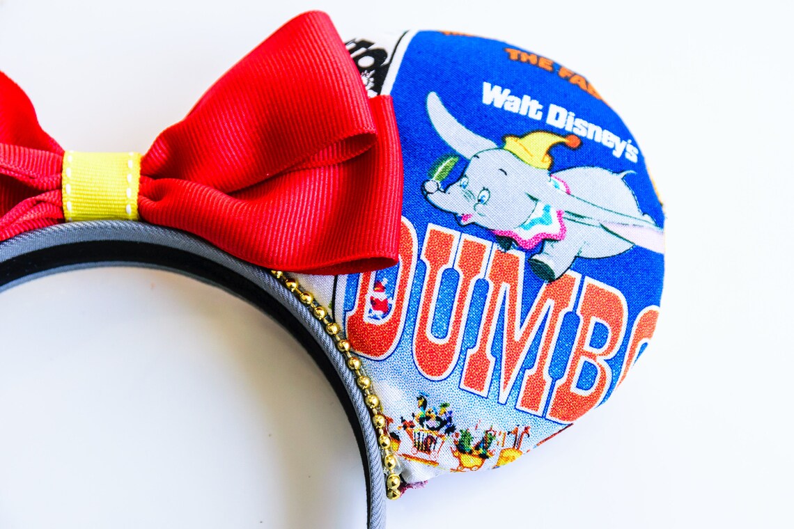 Mickey Mouse Ears, Ears Headband - Walt Disney's Dumbo Ears- Circus ...