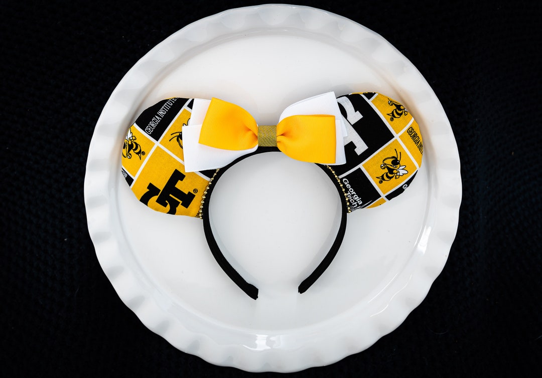Georgia Tech, Mickey Ears, Disney Ears, College Ears, GT Ears, Football ...