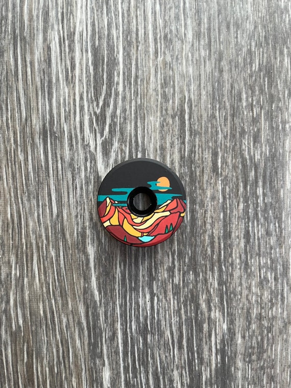 Mountain Drip Top Cap - Etsy