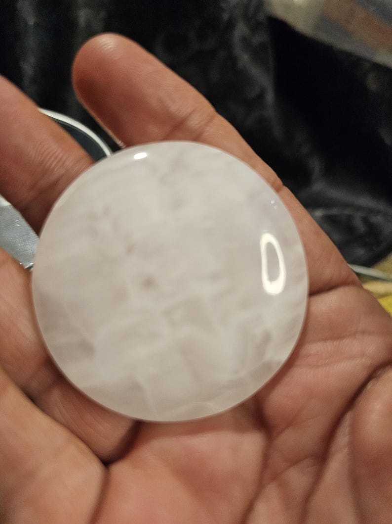 Pink Mango Calcite Tower,palm,tumble and Worry Stone Set - Etsy