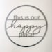 This is Our Happy Place Steel Wall Decor - Etsy