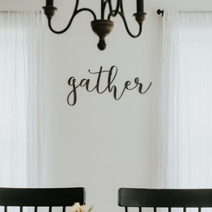 GATHER Wall Decor - Etsy