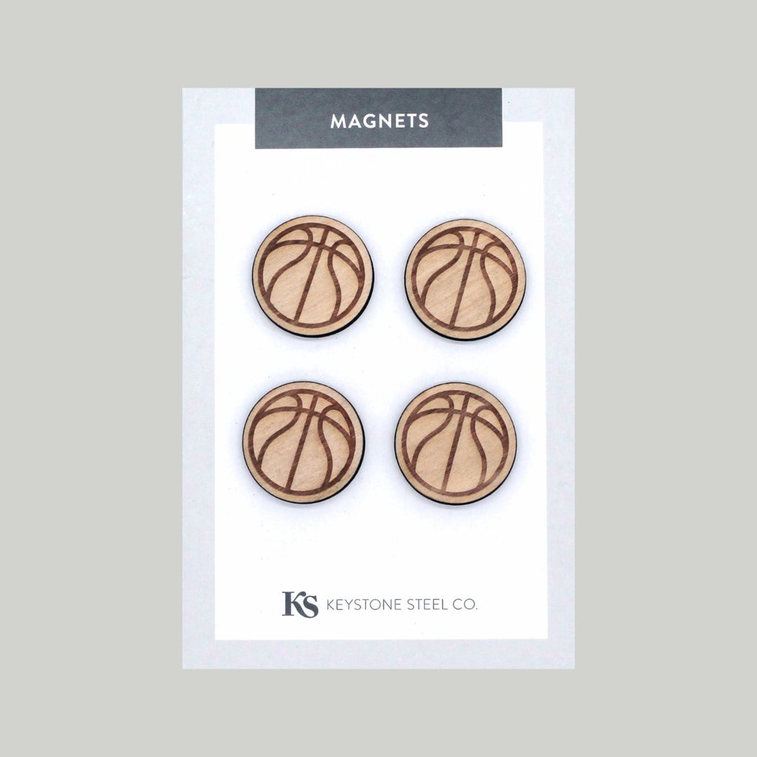 Basketball Sport Magnet Pack of 4: Basketball Player Stocking Stuffer ...
