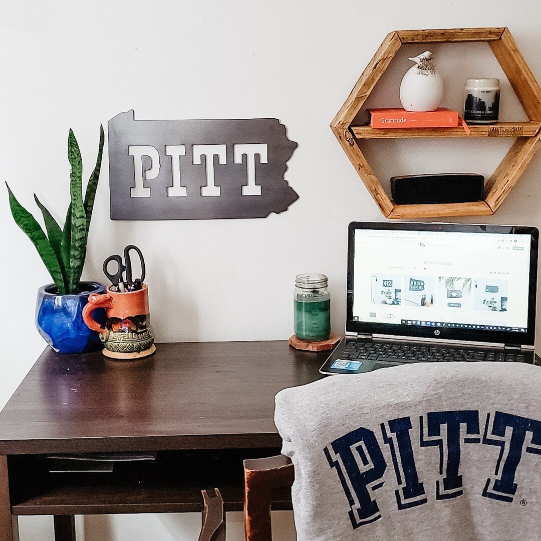 Pennsylvania "pitt" Wall Decor - Etsy