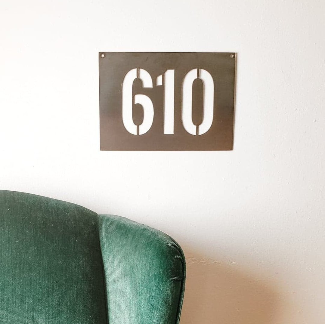 Philadelphia, PA Area Code 610 Wall Decor - Etsy