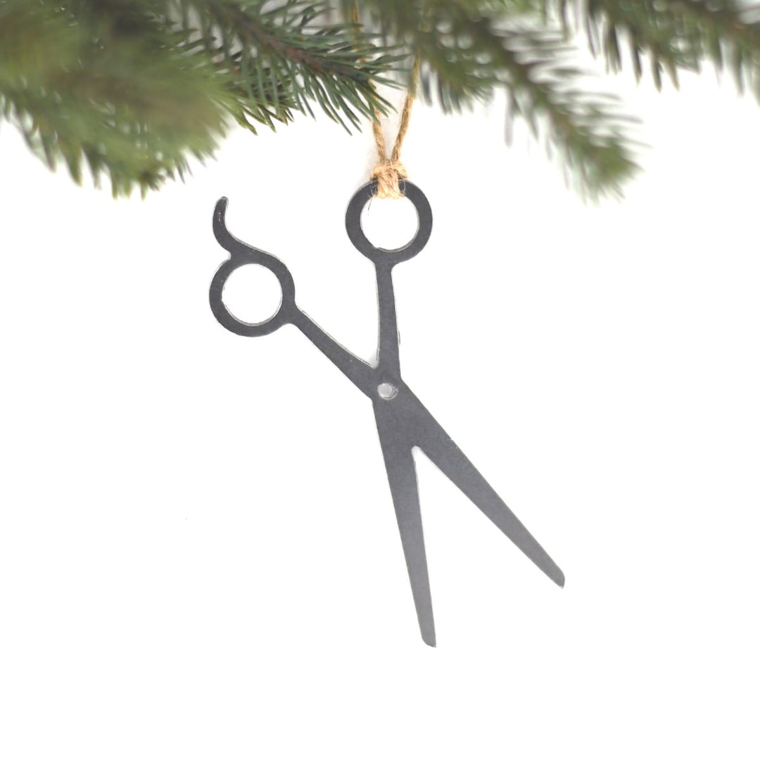 Scissors Ornament: Hair Stylist Christmas Ornament Hair Salon and ...