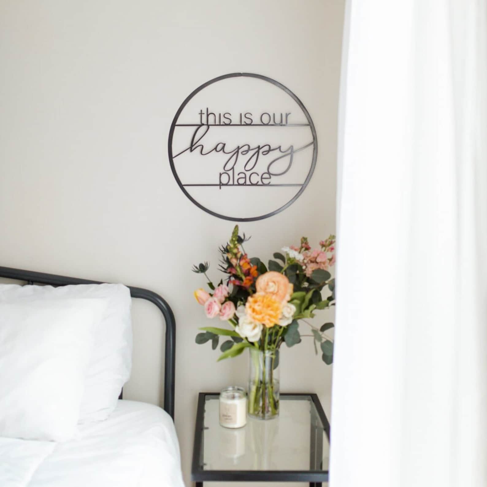 This is Our Happy Place Steel Wall Decor | Etsy