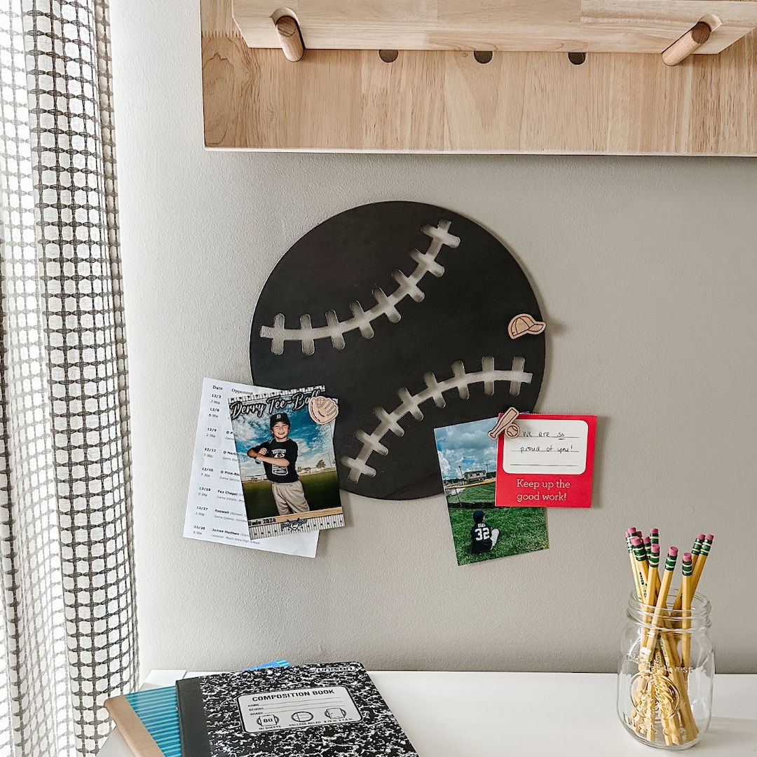 Baseball Magnetic Wall Decor Sign - Etsy