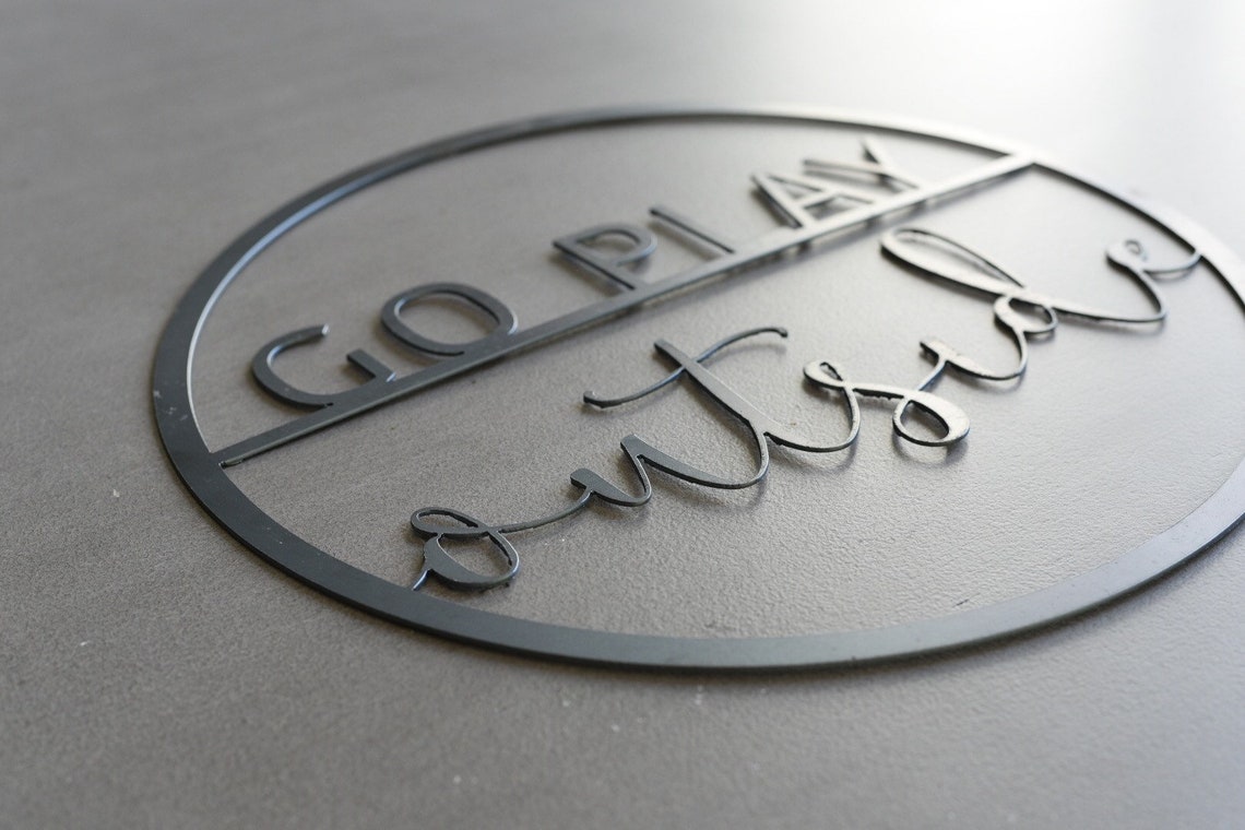 Go Play Outside Wall Decor - Etsy