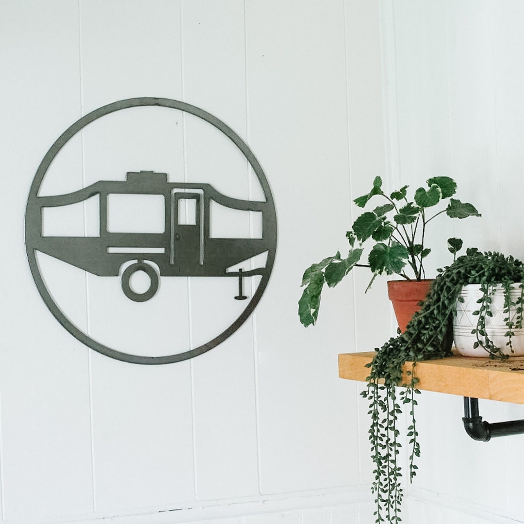 Pop-up Travel Camper Wall Decor - Etsy