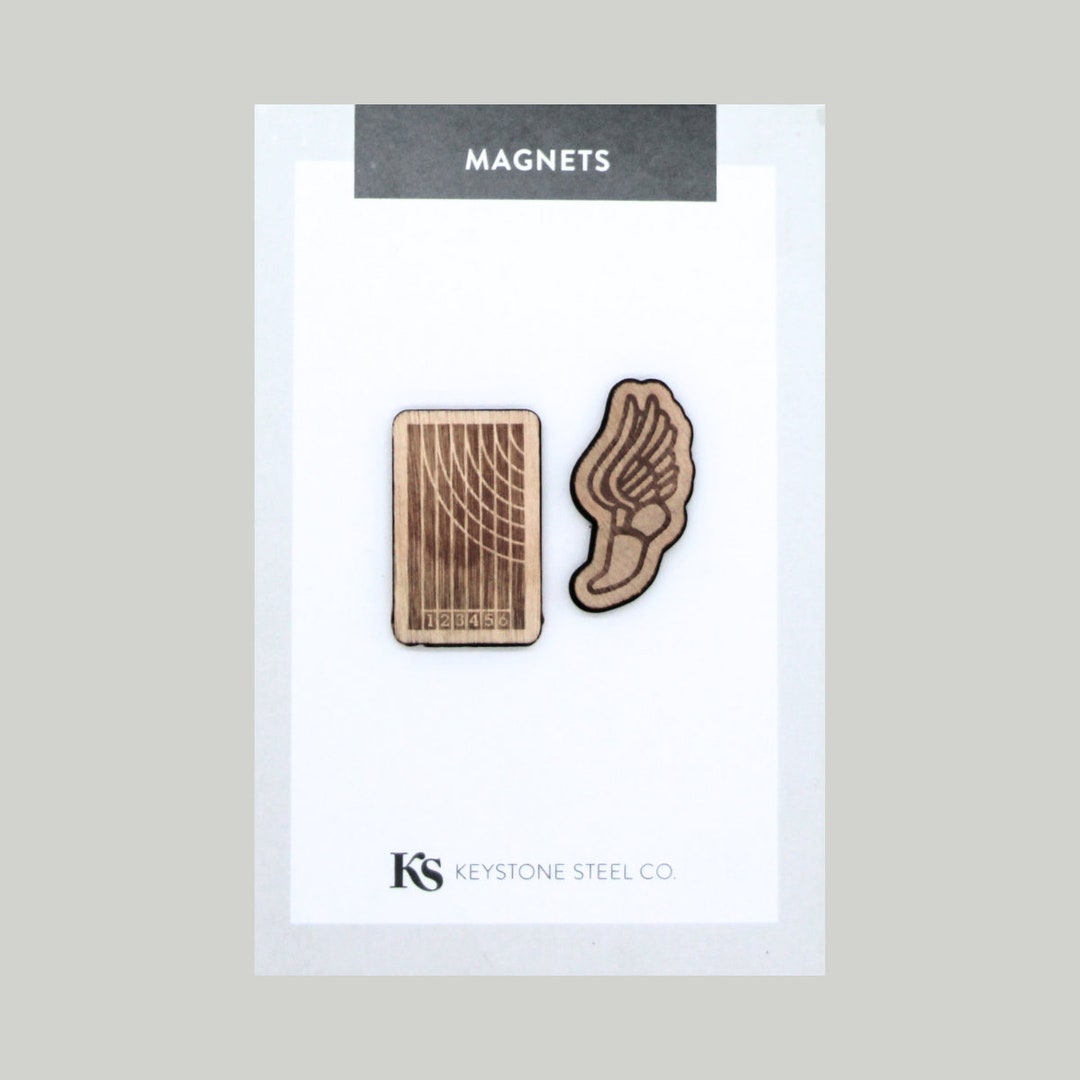 Track and Field Sport Magnet Pack of 2: Runners Magnets Track Team ...