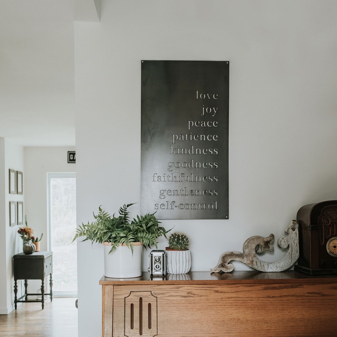 Fruits of the Spirit Wall Decor - Etsy