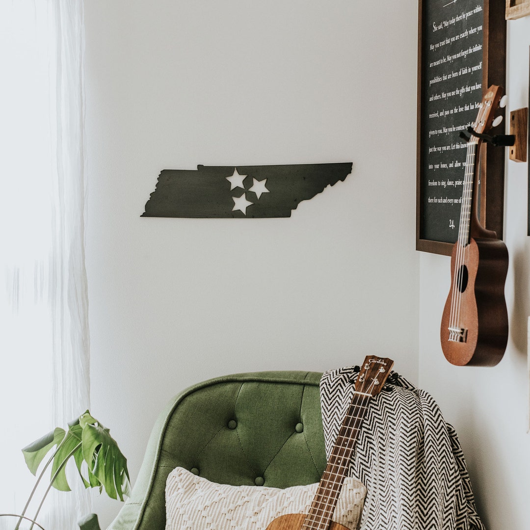Tennessee Tristar State Wall Decor - Etsy