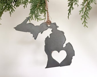 Michigan Heart | Etsy