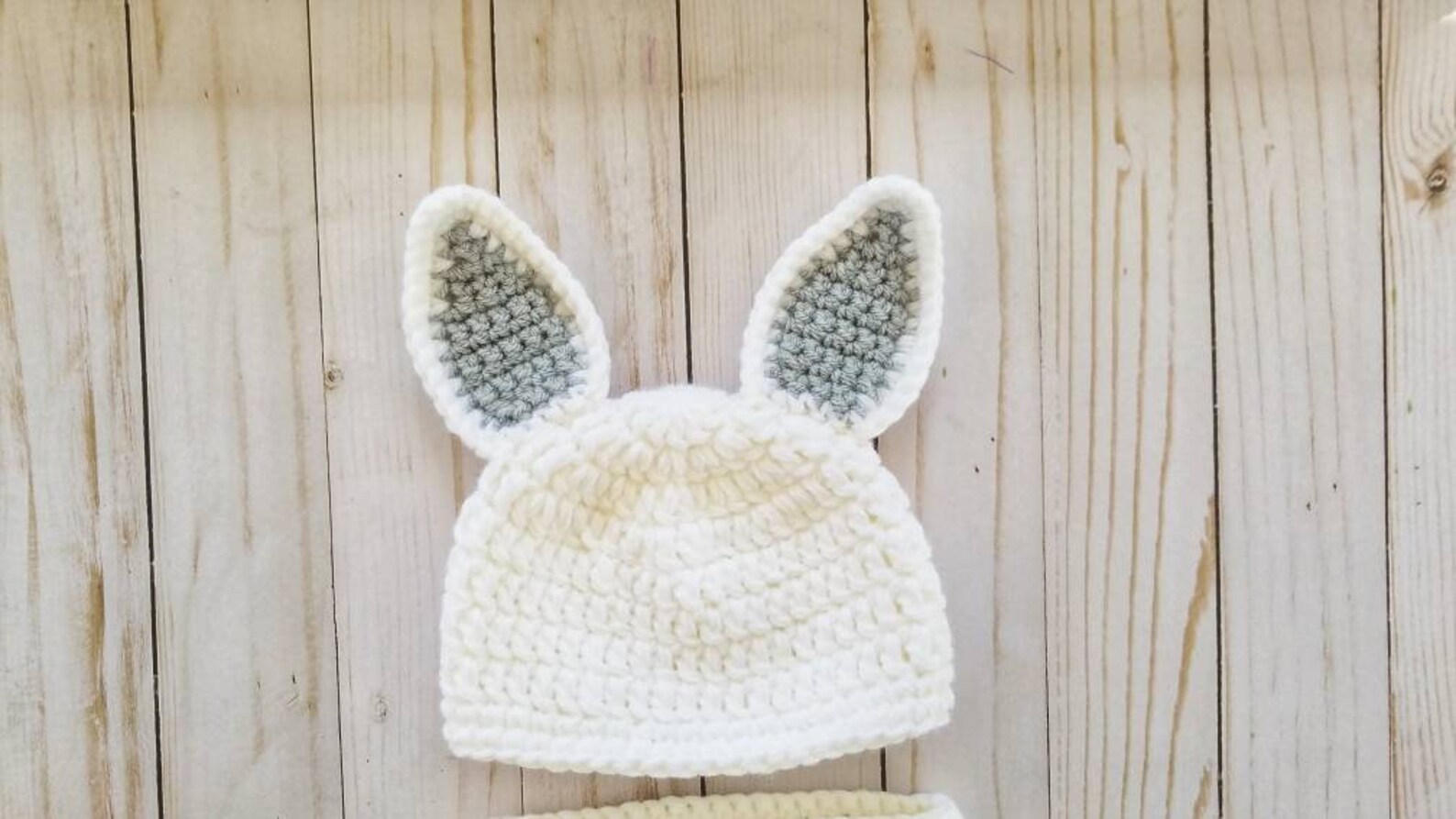 Newborn Bunny Outfit, Baby Grey Easter Bunny Photo Prop Outfit, Baby ...