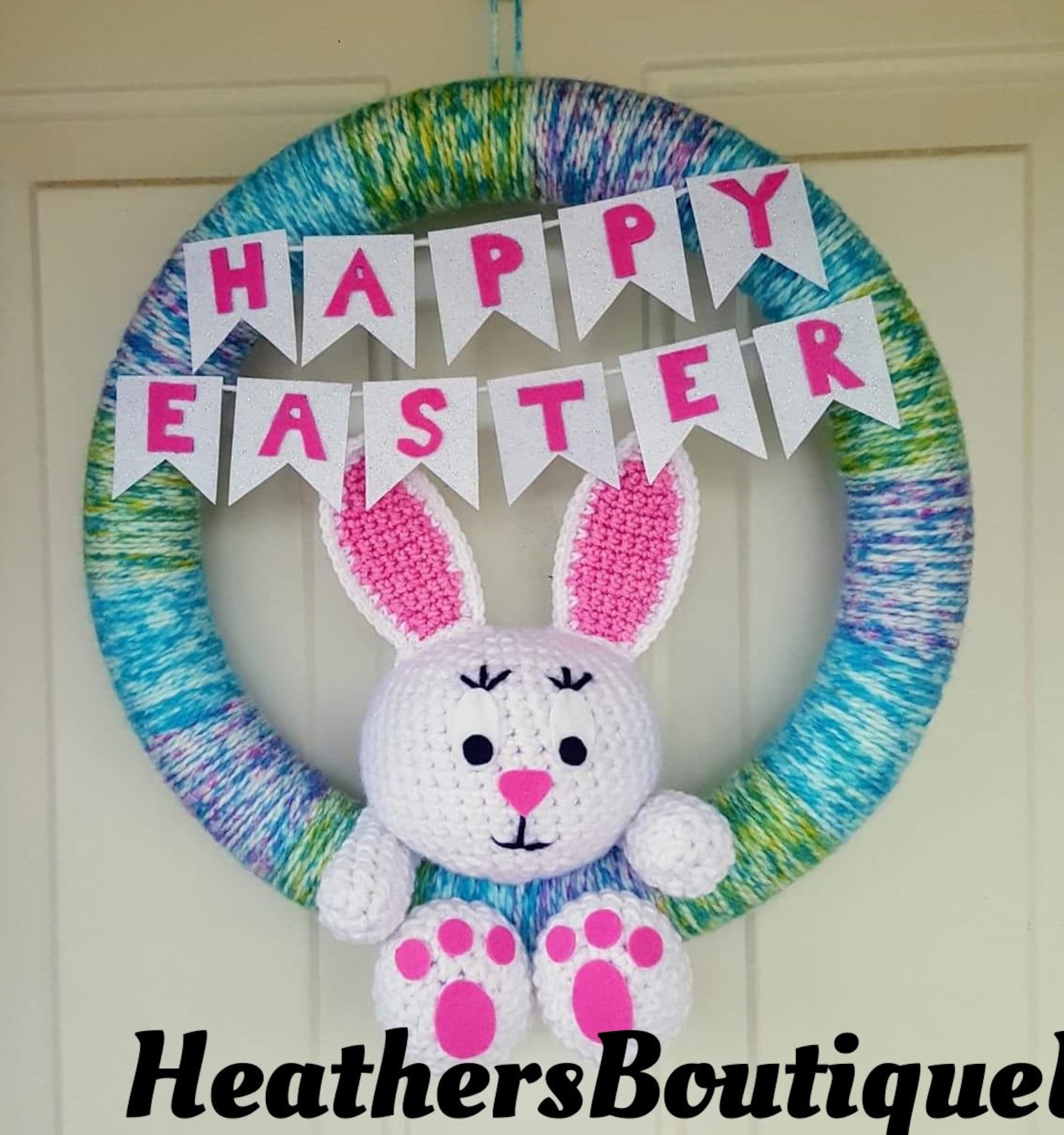 12 Crochet Easter Wreath Patterns - Hookfully